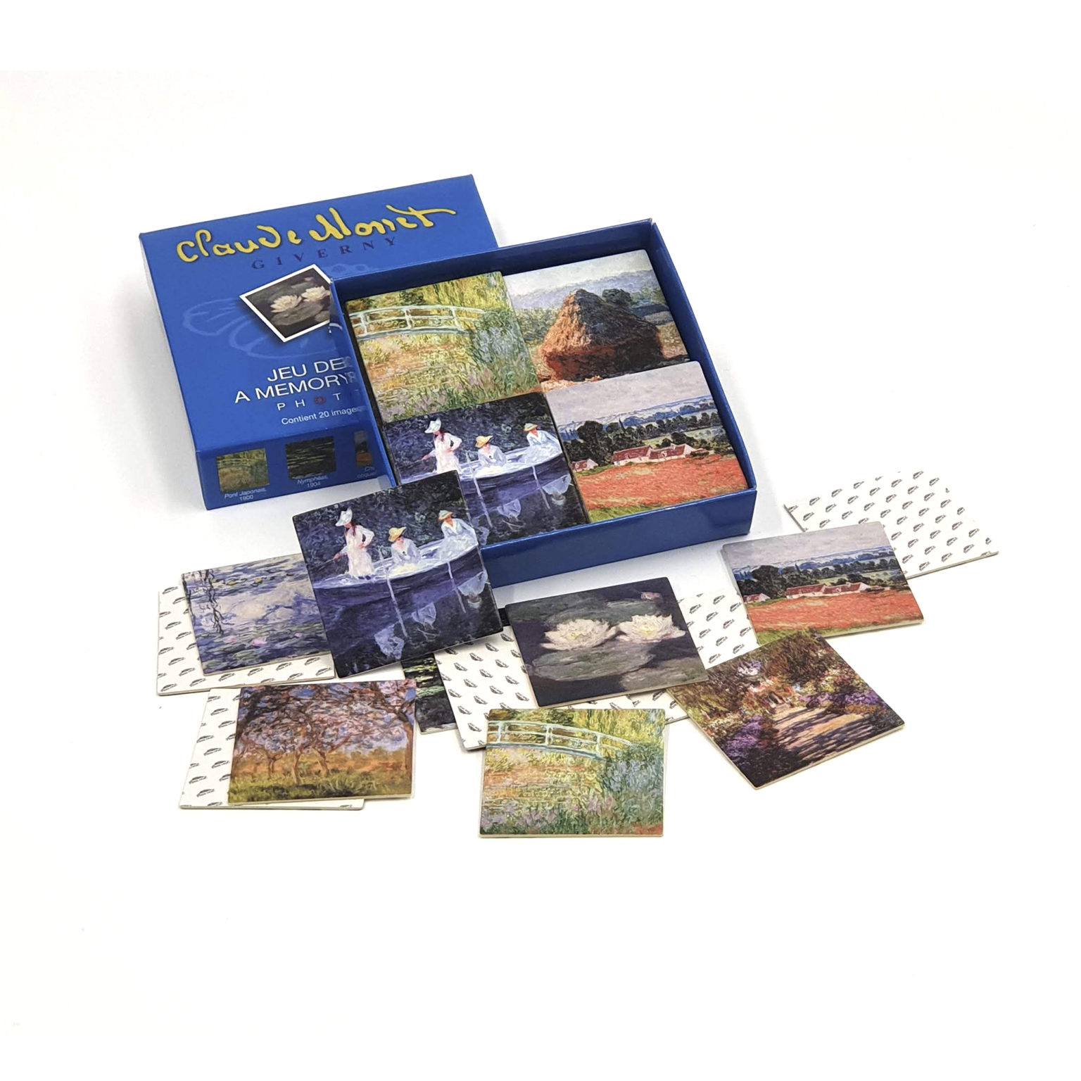 Memory Game Claude Monet - ArtKeeping